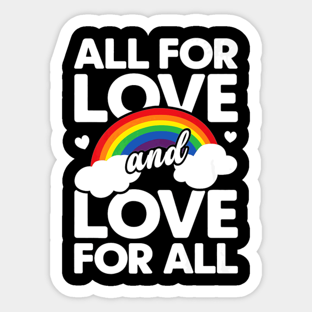 Gay Pride Lgbt Rainbow Flag Lgbt Sticker Teepublic